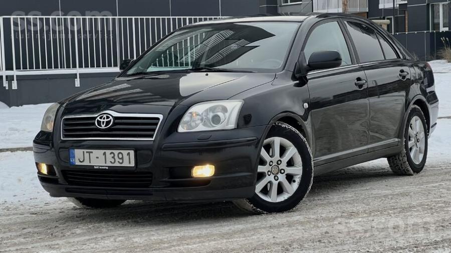 Melns Toyota Avensis 2006 Rīga, ar dzinēja tilpumu 2.20 L un nobraukumu 277 tūkst. km par 1990 €, foto 4 vietnē AUTOMOTO.COM.LV