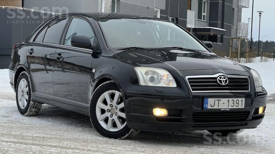 Melns Toyota Avensis 2006 Rīga, ar dzinēja tilpumu 2.20 L un nobraukumu 277 tūkst. km par 1990 €, foto 5 vietnē AUTOMOTO.COM.LV