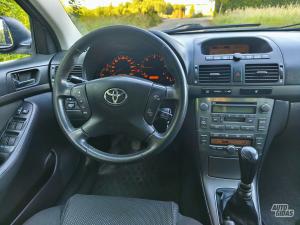 Black Toyota Avensis 2006 in Taurage, with an engine capacity of 2.20 L and mileage of 343 thousand km for 1750 €, photo 15 on AUTOMOTO.COM.LV