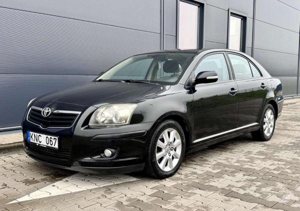 Melns Toyota Avensis 2007 Viļņa, ar dzinēja tilpumu 2.20 L un nobraukumu 322 tūkst. km par 1790 €, foto 1 vietnē AUTOMOTO.COM.LV