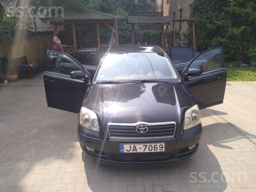 Черный Тойота Авенсис 2003 в Рига, объемом двигателя 2.00 л и пробегом 353 тыс. км за 750 €, фото 8 на AUTOMOTO.COM.LV