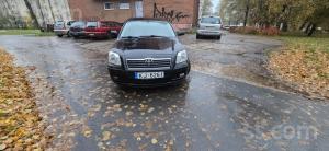 Черный Тойота Авенсис 2004 в Рига, объемом двигателя 2.00 л и пробегом 0 тыс. км за 1100 €, фото 1 на AUTOMOTO.COM.LV