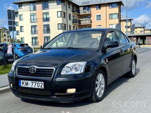 Черный Тойота Авенсис 2004 в Рига, объемом двигателя 2.00 л и пробегом 376 тыс. км за 1500 €, фото  на AUTOMOTO.COM.LV