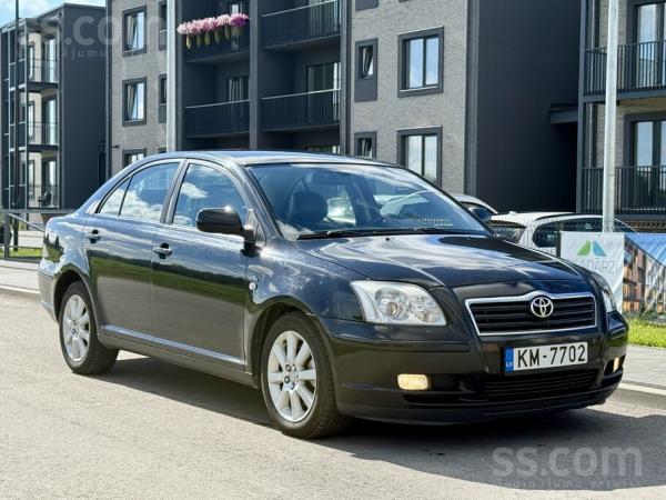 Toyota Avensis 2004 Rīga vietnē Melns Toyota Avensis 2004 Rīga, ar dzinēja tilpumu 2.00 L un nobraukumu 376 tūkst. km par 1500 €, foto 7 vietnē AUTOMOTO.COM.LV