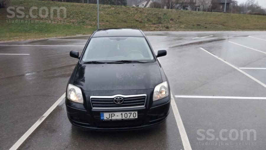 Melns Toyota Avensis 2005 Alūksne, ar dzinēja tilpumu 2.20 L un nobraukumu 0 tūkst. km par 1200 €, foto 4 vietnē AUTOMOTO.COM.LV