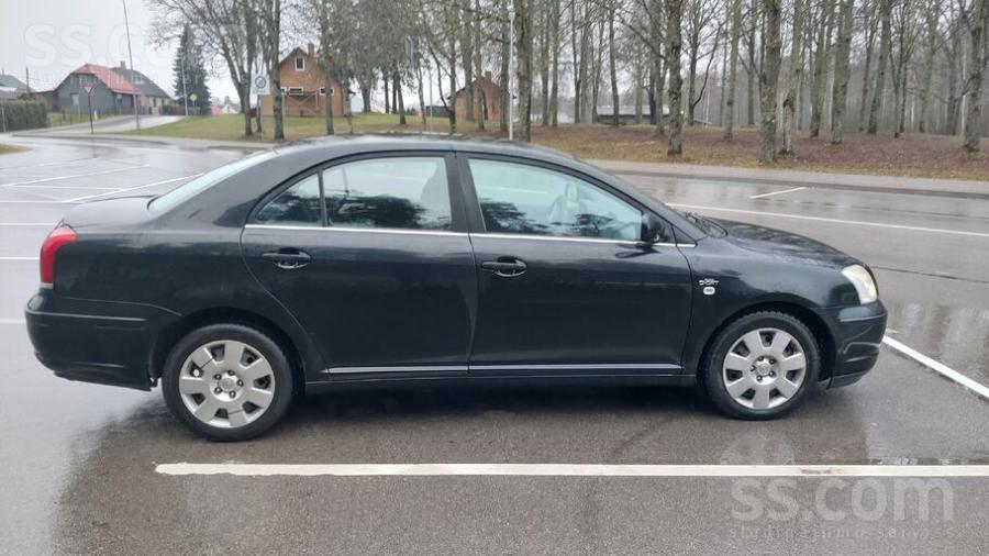 Melns Toyota Avensis 2005 Alūksne, ar dzinēja tilpumu 2.20 L un nobraukumu 0 tūkst. km par 1200 €, foto 10 vietnē AUTOMOTO.COM.LV