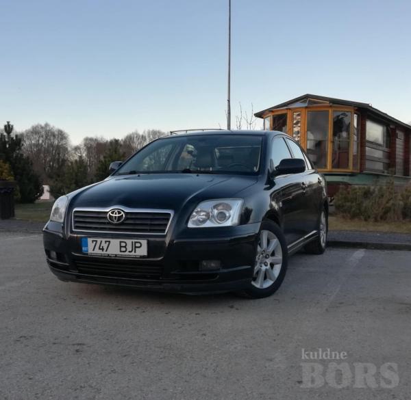 Black Toyota Avensis 2005 in Tartu, with an engine capacity of 0.00 L and mileage of 282 thousand km for 2699 €, photo 1 on AUTOMOTO.COM.LV