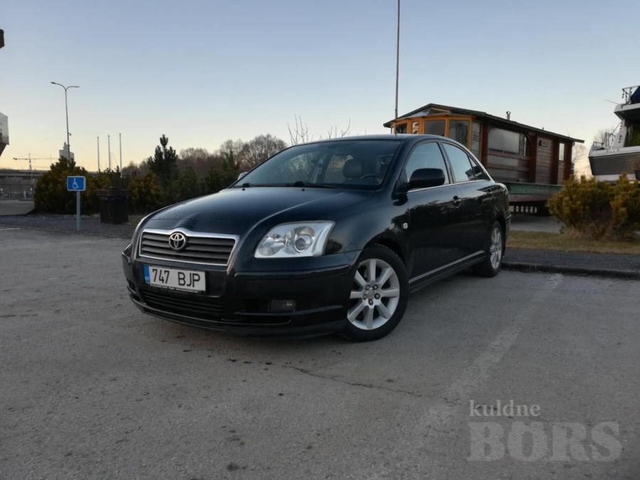 Black Toyota Avensis 2005 in Tartu, with an engine capacity of 0.00 L and mileage of 282 thousand km for 2699 €, photo 6 on AUTOMOTO.COM.LV