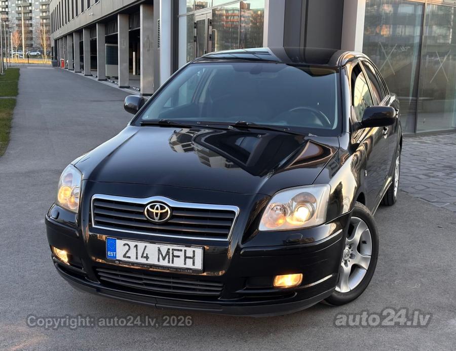 Melns Toyota Avensis 2005 Tallina, ar dzinēja tilpumu 1.80 L un nobraukumu 347 tūkst. km par 3499 €, foto 3 vietnē AUTOMOTO.COM.LV