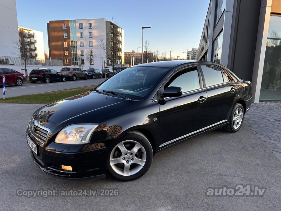 Melns Toyota Avensis 2005 Tallina, ar dzinēja tilpumu 1.80 L un nobraukumu 347 tūkst. km par 3499 €, foto 4 vietnē AUTOMOTO.COM.LV