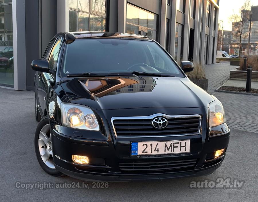 Melns Toyota Avensis 2005 Tallina, ar dzinēja tilpumu 1.80 L un nobraukumu 347 tūkst. km par 3499 €, foto 8 vietnē AUTOMOTO.COM.LV