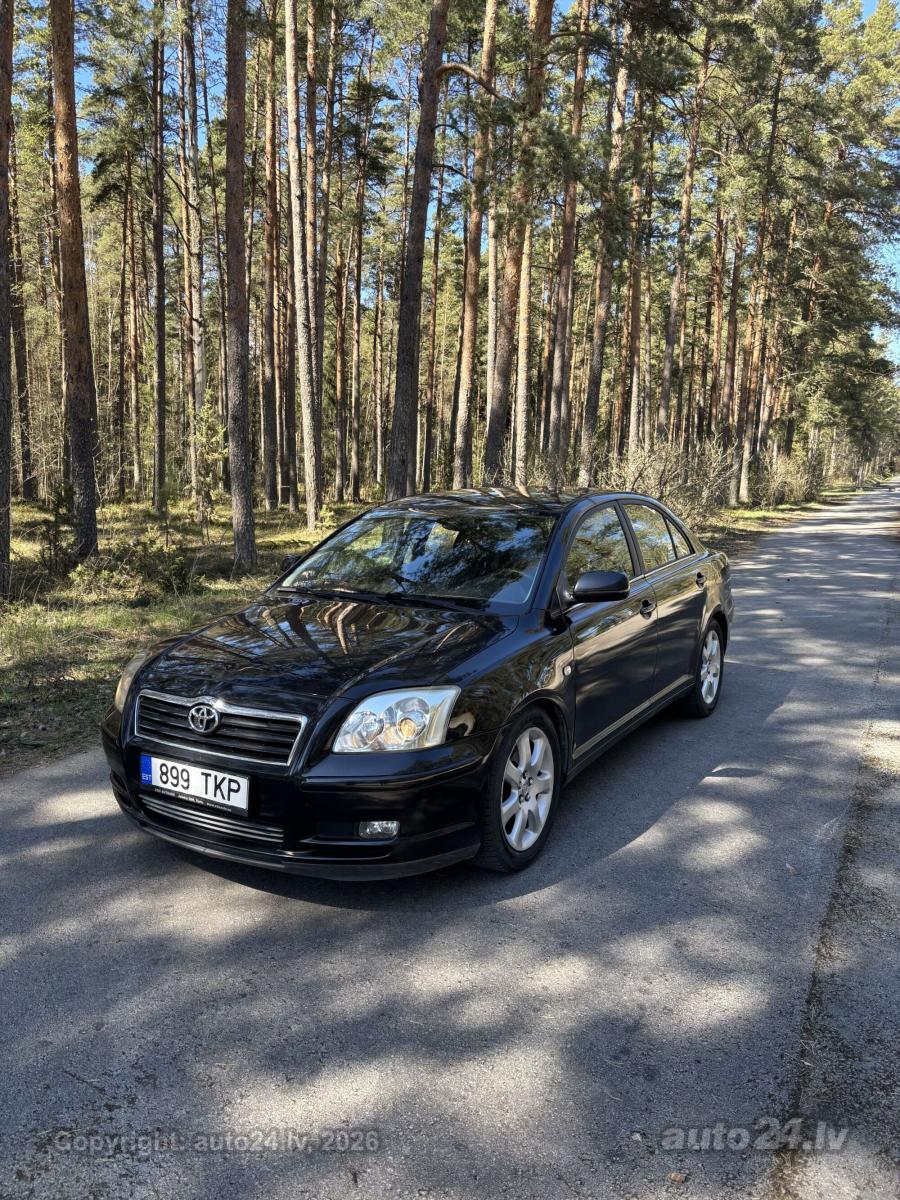 Melns Toyota Avensis 2005 Tallina, ar dzinēja tilpumu 2.00 L un nobraukumu 226 tūkst. km par 2700 €, foto 1 vietnē AUTOMOTO.COM.LV