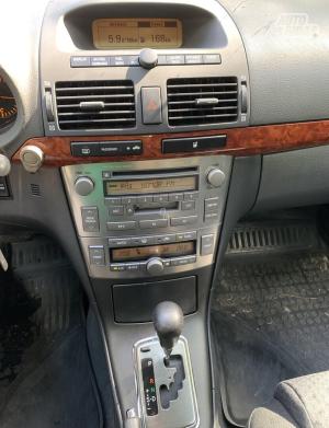 Melns Toyota Avensis 2005 Viļņa, ar dzinēja tilpumu 2.00 L un nobraukumu 201 tūkst. km par 2680 €, foto 6 vietnē AUTOMOTO.COM.LV