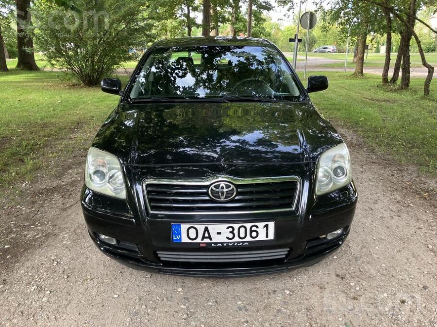 Melns Toyota Avensis 2005 Jelgava, ar dzinēja tilpumu 2.00 L un nobraukumu 287 tūkst. km par 1650 €, foto 3 vietnē AUTOMOTO.COM.LV