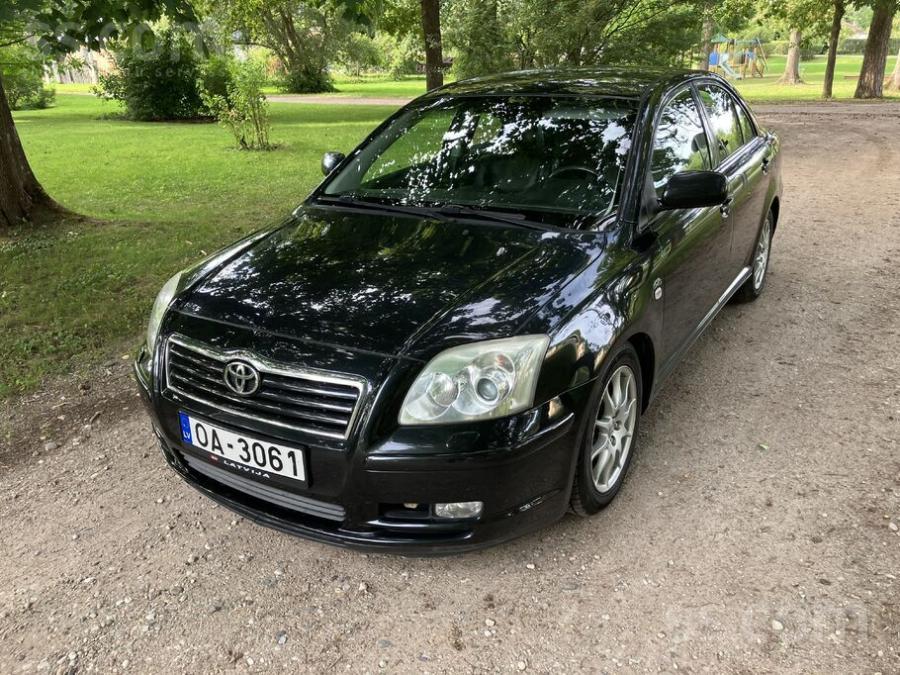 Melns Toyota Avensis 2005 Jelgava, ar dzinēja tilpumu 2.00 L un nobraukumu 287 tūkst. km par 1650 €, foto 4 vietnē AUTOMOTO.COM.LV