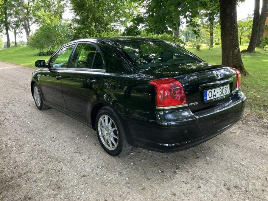 Melns Toyota Avensis 2005 Jelgava, ar dzinēja tilpumu 2.00 L un nobraukumu 287 tūkst. km par 1650 €, foto 7 vietnē AUTOMOTO.COM.LV