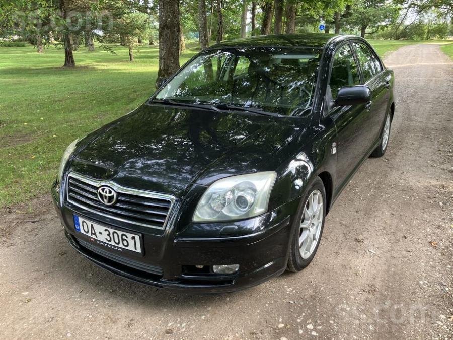 Melns Toyota Avensis 2005 Jelgava, ar dzinēja tilpumu 2.00 L un nobraukumu 287 tūkst. km par 1650 €, foto 12 vietnē AUTOMOTO.COM.LV