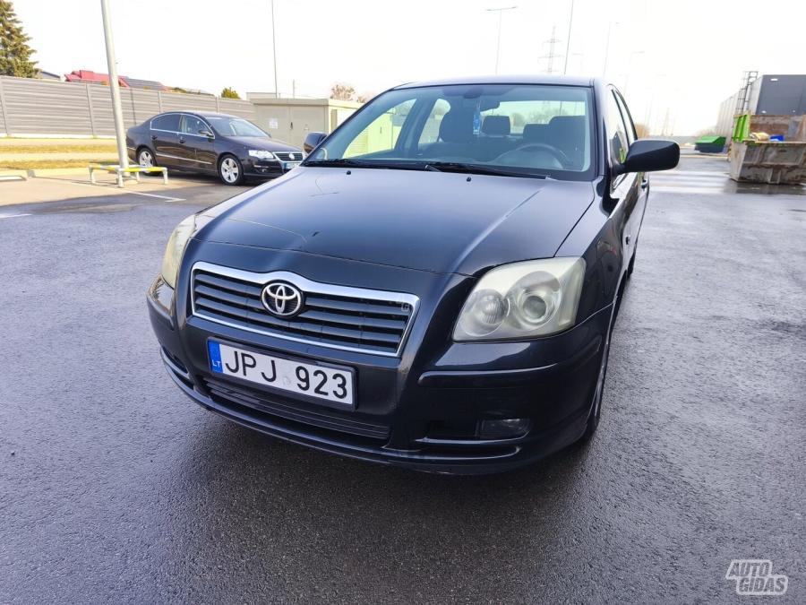 Melns Toyota Avensis 2006 Kauņa, ar dzinēja tilpumu 2.00 L un nobraukumu 325 tūkst. km par 1500 €, foto 2 vietnē AUTOMOTO.COM.LV