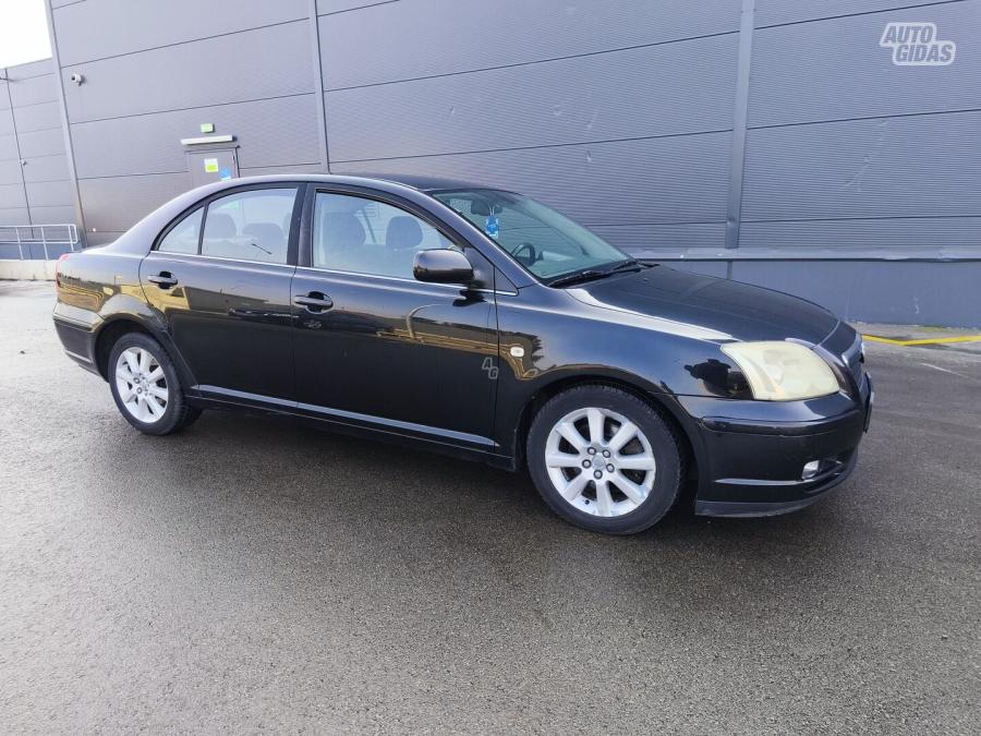 Melns Toyota Avensis 2006 Kauņa, ar dzinēja tilpumu 2.00 L un nobraukumu 325 tūkst. km par 1500 €, foto 4 vietnē AUTOMOTO.COM.LV