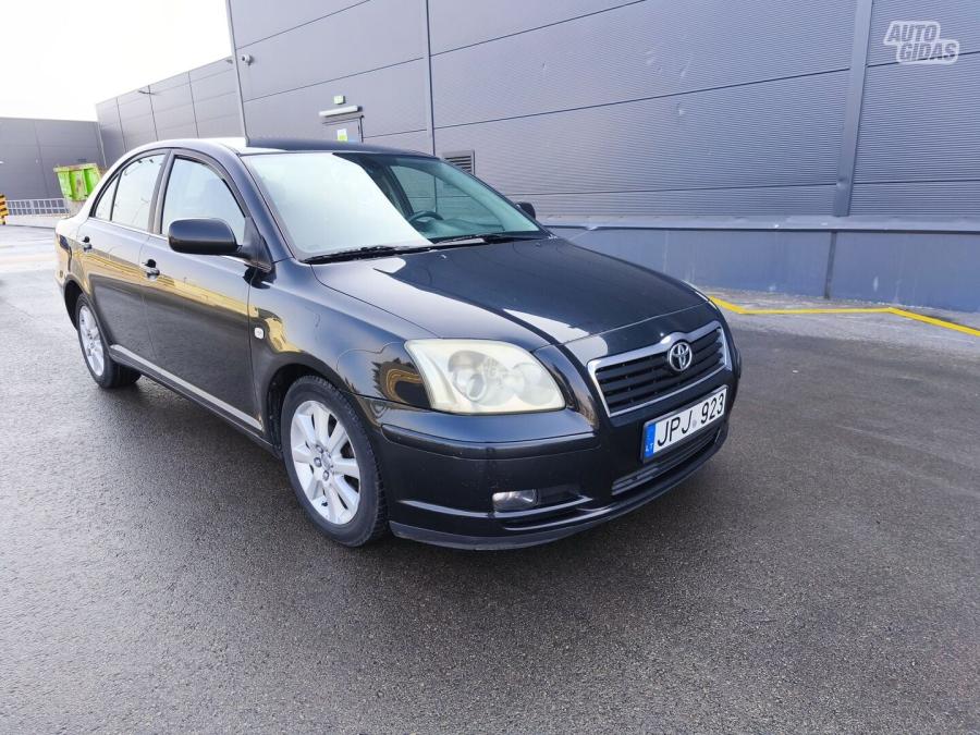 Melns Toyota Avensis 2006 Kauņa, ar dzinēja tilpumu 2.00 L un nobraukumu 325 tūkst. km par 1500 €, foto 5 vietnē AUTOMOTO.COM.LV