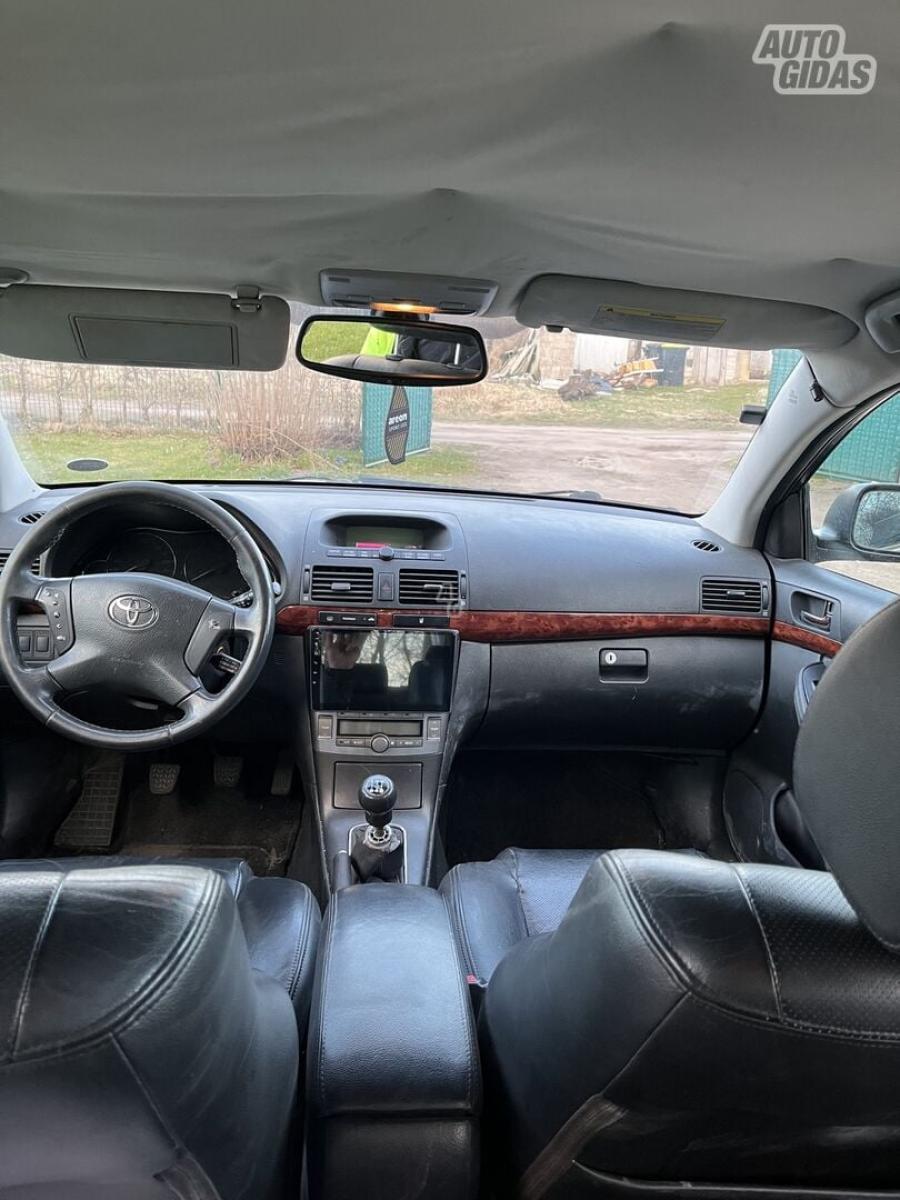 Melns Toyota Avensis 2006 Klaipėda, ar dzinēja tilpumu 2.00 L un nobraukumu 298 tūkst. km par 1200 €, foto 8 vietnē AUTOMOTO.COM.LV