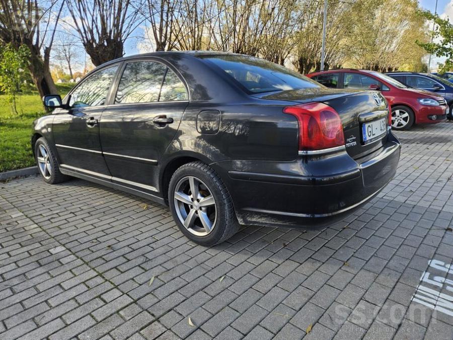 Melns Toyota Avensis 2006 Valmiera, ar dzinēja tilpumu 2.00 L un nobraukumu 198 tūkst. km par 1550 €, foto 1 vietnē AUTOMOTO.COM.LV