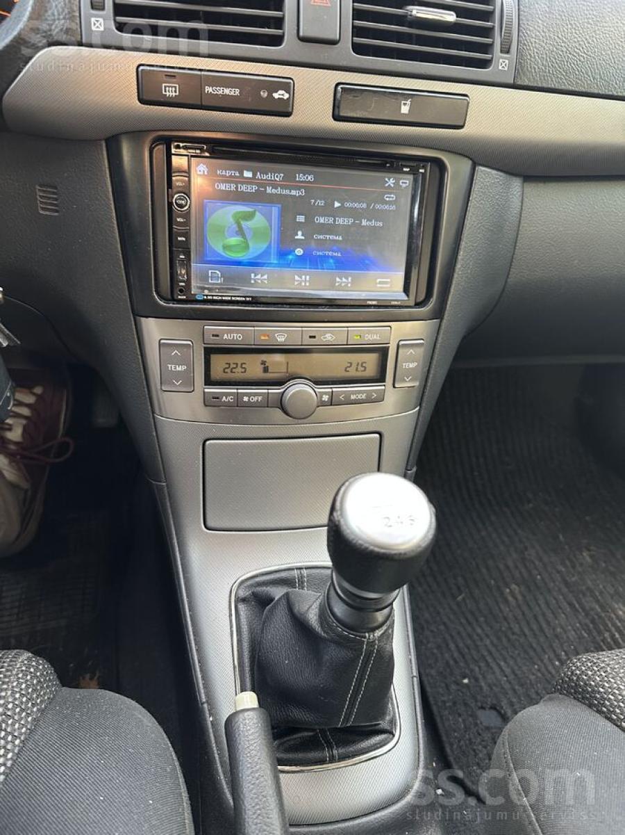 Melns Toyota Avensis 2006 Rēzekne, ar dzinēja tilpumu 2.20 L un nobraukumu 314 tūkst. km par 1950 €, foto 28 vietnē AUTOMOTO.COM.LV