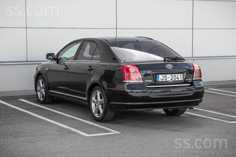 Черный Тойота Авенсис 2007 в Рига, объемом двигателя 2.20 л и пробегом 296 тыс. км за 2490 €, фото 7 на AUTOMOTO.COM.LV