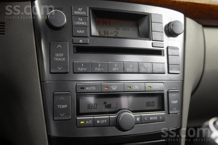 Черный Тойота Авенсис 2007 в Рига, объемом двигателя 2.20 л и пробегом 296 тыс. км за 2490 €, фото 25 на AUTOMOTO.COM.LV