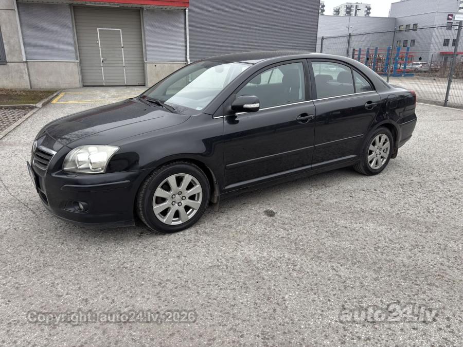 Black Toyota Avensis 2008 in Tallinn, with an engine capacity of 1.80 L and mileage of 119 thousand km for 5400 €, photo 5 on AUTOMOTO.COM.LV