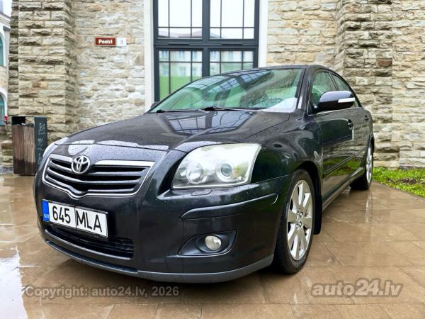 Black Toyota Avensis 2008 in Tallinn, with an engine capacity of 2.00 L and mileage of 349 thousand km for 1999 €, photo 1 on AUTOMOTO.COM.LV