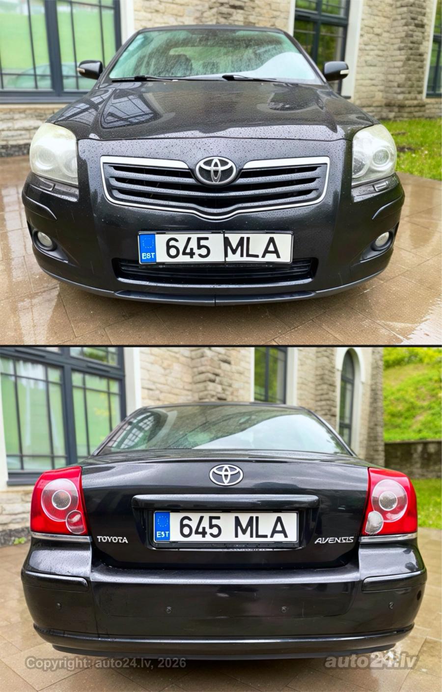 Черный Тойота Авенсис 2008 в Таллин, объемом двигателя 2.00 л и пробегом 349 тыс. км за 1999 €, фото 7 на AUTOMOTO.COM.LV