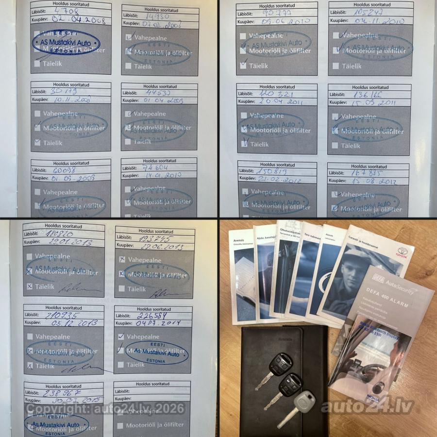Черный Тойота Авенсис 2008 в Таллин, объемом двигателя 2.00 л и пробегом 349 тыс. км за 1999 €, фото 23 на AUTOMOTO.COM.LV