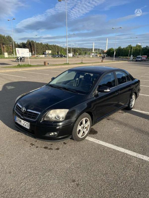 Melns Toyota Avensis 2008 Viļņa, ar dzinēja tilpumu 2.00 L un nobraukumu 307 tūkst. km par 2750 €, foto 6 vietnē AUTOMOTO.COM.LV