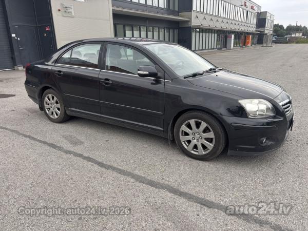 Black Toyota Avensis 2008 in Tallinn, with an engine capacity of 1.80 L and mileage of 119 thousand km for 5400 €, photo 1 on AUTOMOTO.COM.LV