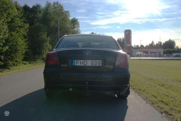 Melns Toyota Avensis 2008 Kretinga, ar dzinēja tilpumu 0.00 L un nobraukumu 372 tūkst. km par 650 €, foto 3 vietnē AUTOMOTO.COM.LV