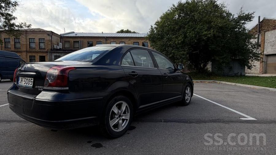 Черный Тойота Авенсис 2008 в Рига, объемом двигателя 2.00 л и пробегом 270 тыс. км за 1900 €, фото 6 на AUTOMOTO.COM.LV