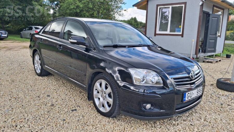 Melns Toyota Avensis 2008 Rēzekne, ar dzinēja tilpumu 2.00 L un nobraukumu 0 tūkst. km par 2700 €, foto 5 vietnē AUTOMOTO.COM.LV