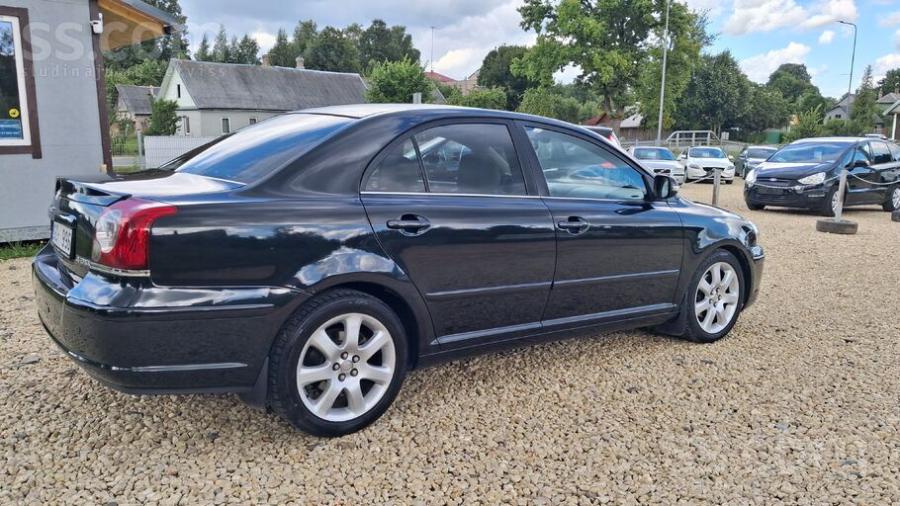 Melns Toyota Avensis 2008 Rēzekne, ar dzinēja tilpumu 2.00 L un nobraukumu 0 tūkst. km par 2700 €, foto 8 vietnē AUTOMOTO.COM.LV