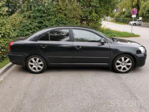Black Toyota Avensis 2009 in Liepaja, with an engine capacity of 2.40 L and mileage of 240 thousand km for 2700 €, photo 17 on AUTOMOTO.COM.LV