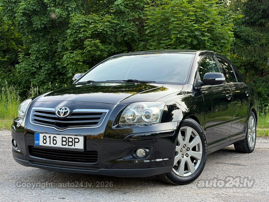 Black Toyota Avensis 2009 in Tallinn, with an engine capacity of 2.00 L and mileage of 97 thousand km for 5995 €, photo 1 on AUTOMOTO.COM.LV