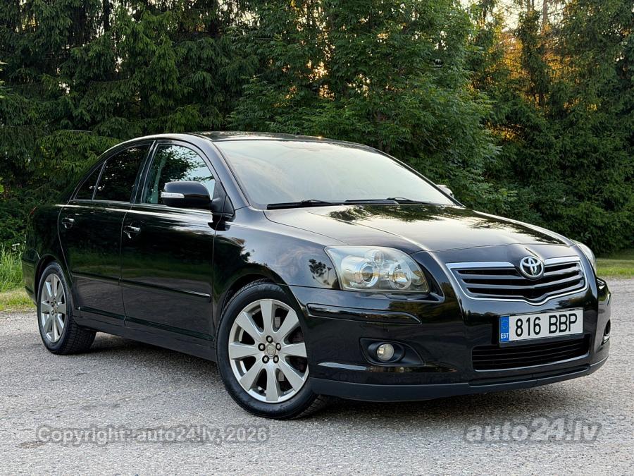 Black Toyota Avensis 2009 in Tallinn, with an engine capacity of 2.00 L and mileage of 97 thousand km for 5995 €, photo 4 on AUTOMOTO.COM.LV