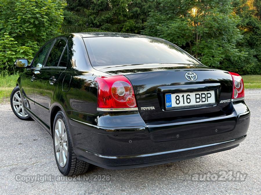 Black Toyota Avensis 2009 in Tallinn, with an engine capacity of 2.00 L and mileage of 97 thousand km for 5995 €, photo 7 on AUTOMOTO.COM.LV