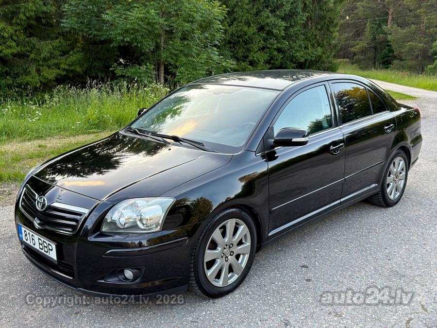 Black Toyota Avensis 2009 in Tallinn, with an engine capacity of 2.00 L and mileage of 97 thousand km for 5995 €, photo 8 on AUTOMOTO.COM.LV