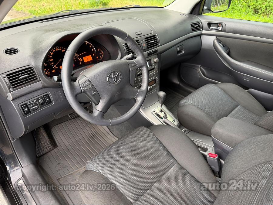 Black Toyota Avensis 2009 in Tallinn, with an engine capacity of 2.00 L and mileage of 97 thousand km for 5995 €, photo 12 on AUTOMOTO.COM.LV