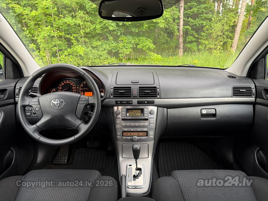 Black Toyota Avensis 2009 in Tallinn, with an engine capacity of 2.00 L and mileage of 97 thousand km for 5995 €, photo 19 on AUTOMOTO.COM.LV