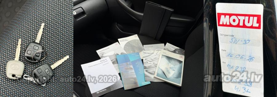Black Toyota Avensis 2009 in Tallinn, with an engine capacity of 2.00 L and mileage of 97 thousand km for 5995 €, photo 30 on AUTOMOTO.COM.LV