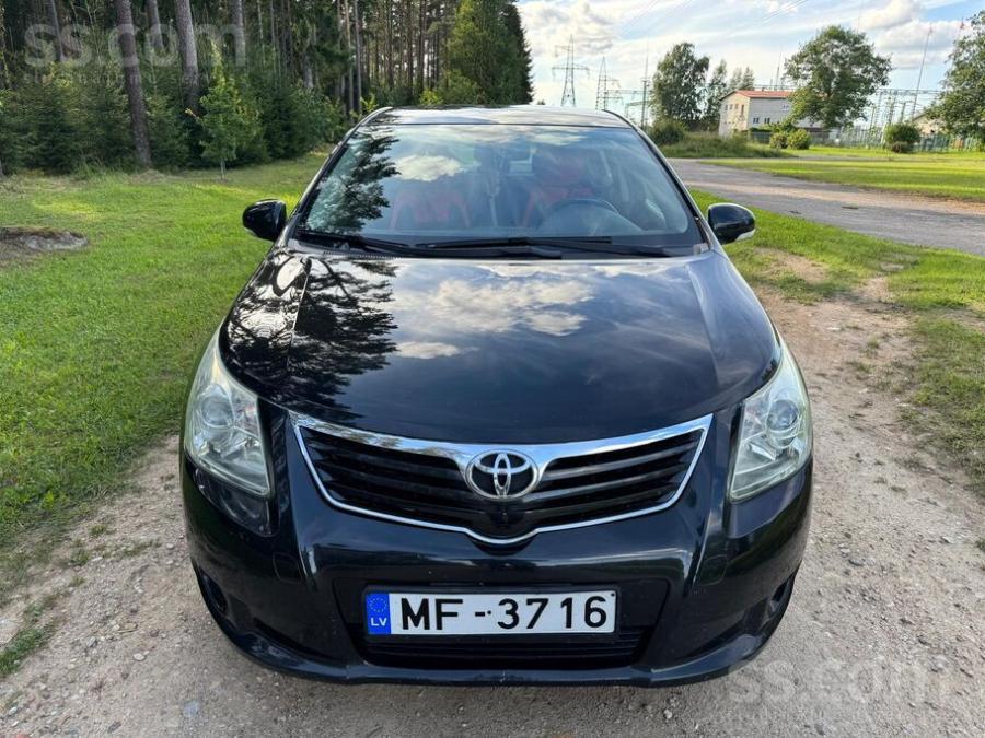 Melns Toyota Avensis 2009 Tukums, ar dzinēja tilpumu 2.00 L un nobraukumu 310 tūkst. km par 2999 €, foto 4 vietnē AUTOMOTO.COM.LV