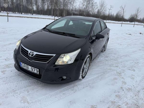 Black Toyota Avensis 2010 in Mazeikiai, with an engine capacity of 2.23 L and mileage of 360 thousand km for 4300 €, photo 2 on AUTOMOTO.COM.LV