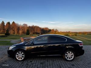 Black Toyota Avensis 2010 in Tallinn, with an engine capacity of 2.20 L and mileage of 189 thousand km for 6500 €, photo 19 on AUTOMOTO.COM.LV